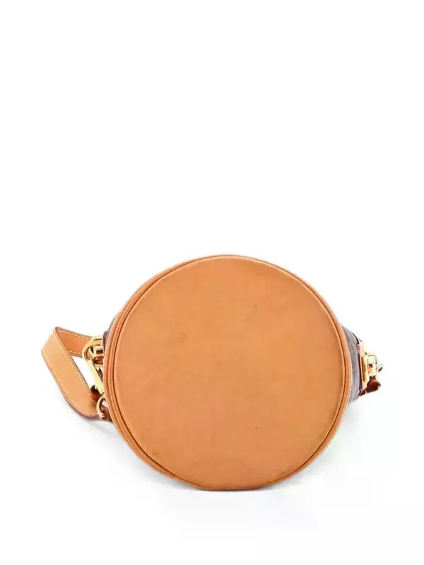 LOUIS VUITTON Duffle Handbag Monogram Canvas Bucket Bag