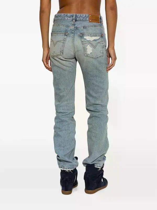Isabel Marant Étoile Daya Distressed Jeans