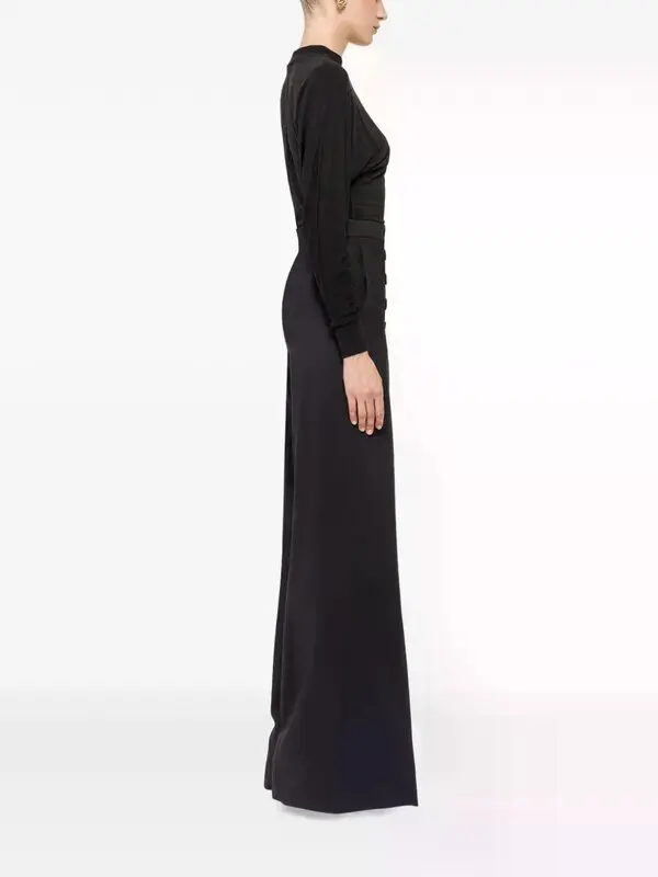 NISSA Tencel™ And Wool Button-detail Top
