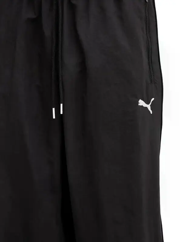 PUMA T7 Logo-print Side-stripe Track Pants