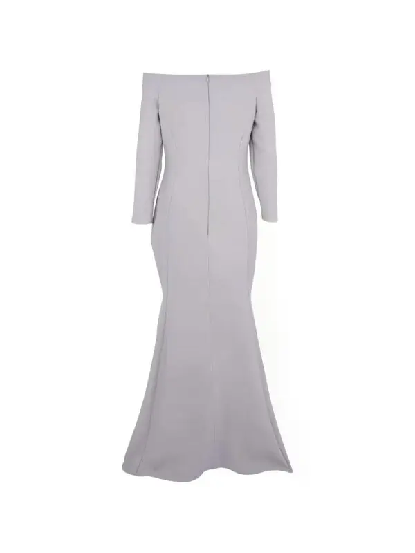 LOODYANA Embellished Off-shoulder Maxi Dress