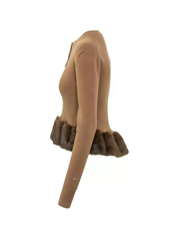 Stella McCartney Faux-fur Trim Sweater