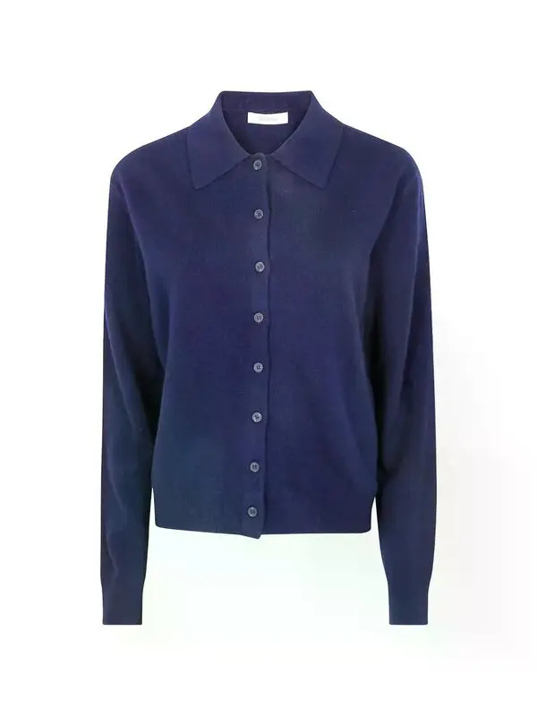 JCSOPHIE Point-collar Cardigan - Blue