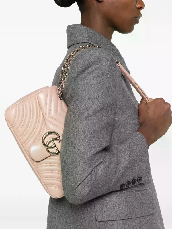 Gucci Gg Marmont Medium Shoulder Bag - Pink