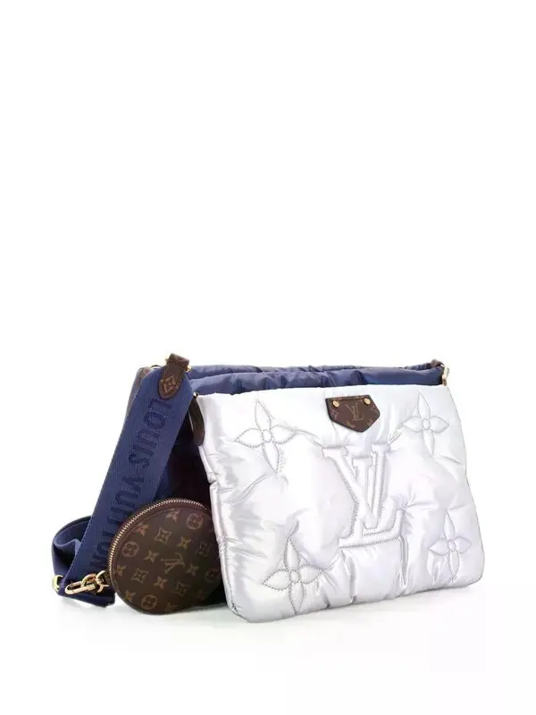 LOUIS VUITTON Maxi Multi Pochette Accessoires Monogram Quilted Econyl Nylon Crossbody Bag