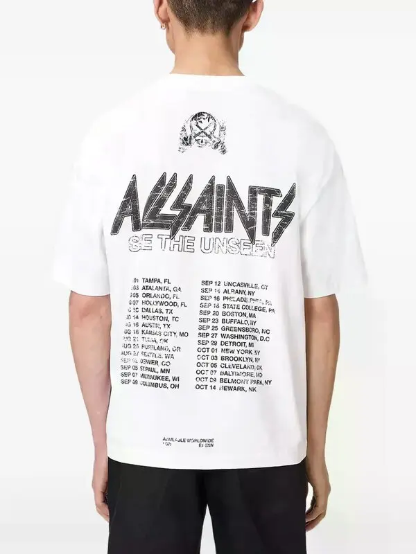 ALLSAINTS Chromium Graphic-print T-shirt