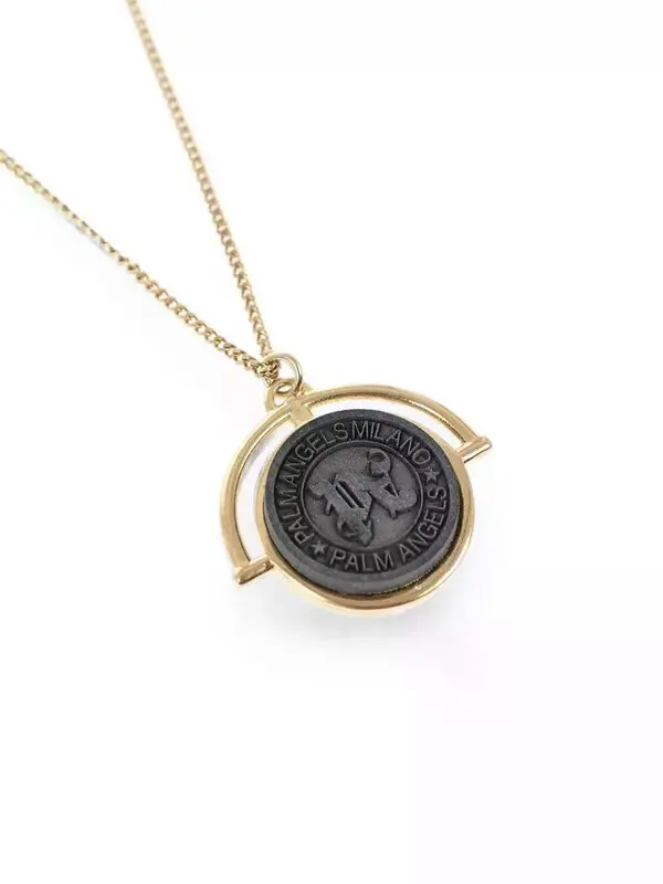 Palm Angels Seal Pendant Necklace