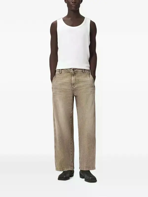 ALLSAINTS Raafi Washed Wide-leg Jeans