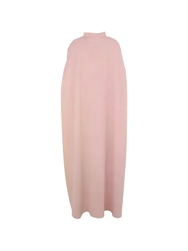 LOODYANA Embroidered Cape-style Maxi Dress