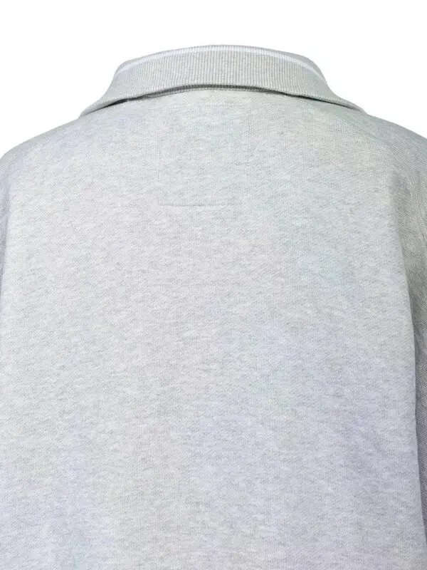 NAPA BY MARTINE ROSE Graphic-print Half-zip Sweater