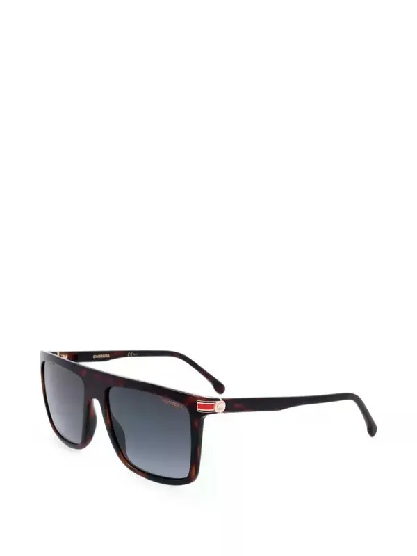 Carrera Eyewear Tortoiseshell-effect Square-frame Sunglasses - Brown