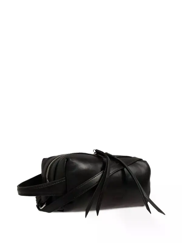 LEMAIRE Small Care Bag In Nappa Lambskin - Brown