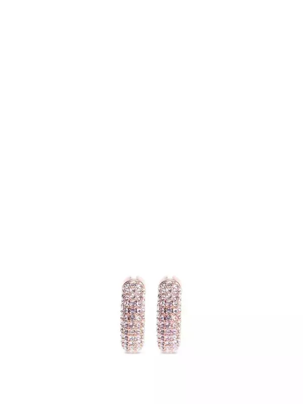 SWAROVSKI Dextera Crystal Hoop Earrings - Pink