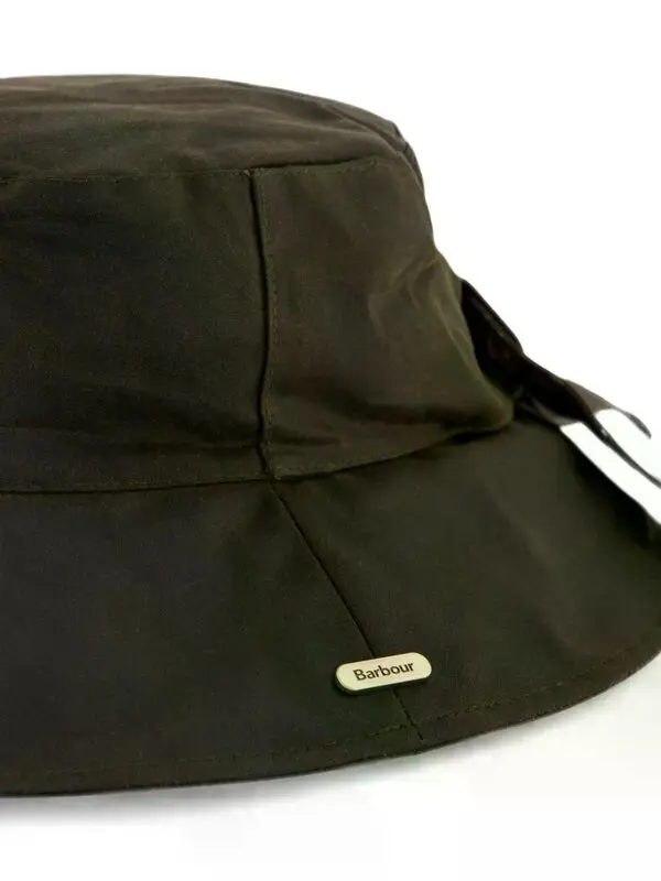 Barbour Brambling Bow-detail Bucket Hat