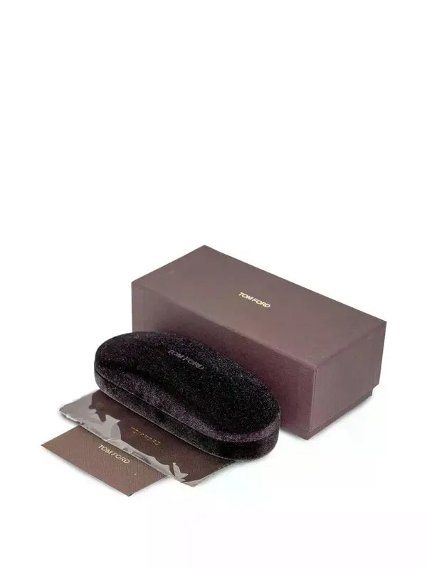 TOM FORD Iggy Oval-frame Sunglasses - Brown