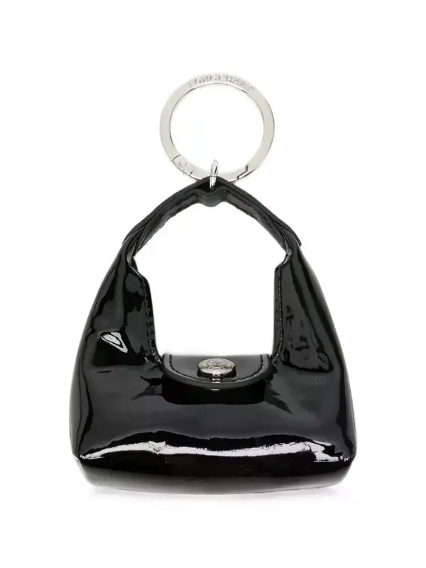 Longchamp Le Pliage Keyring - Black