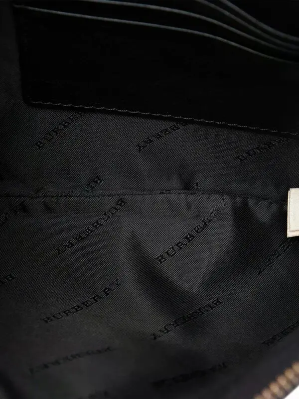 Burberry 2000-2017 Mega Check Canvas Derby Peyton Crossbody Bag