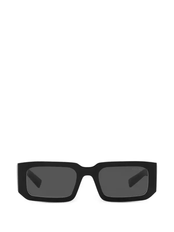 Prada Rectangle-frame Sunglasses - Black