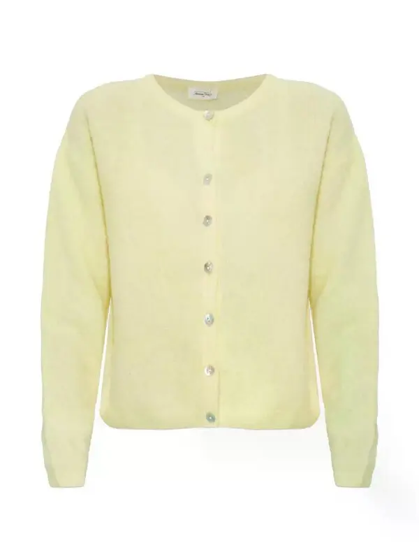 American Vintage Vitow Button-fastening Cardigan - Yellow