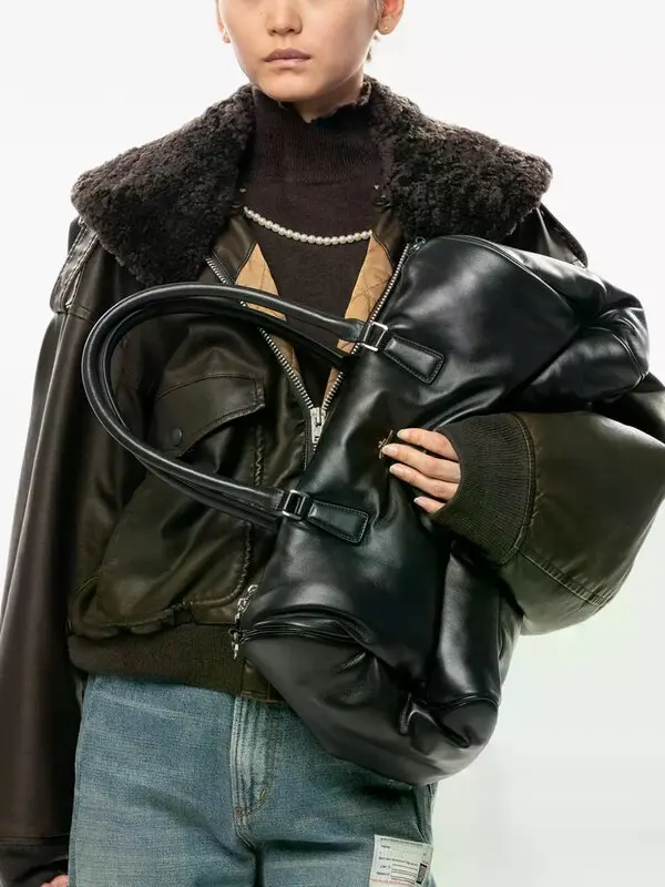 Mihara Yasuhiro Pucker Puffer Duffle Bag