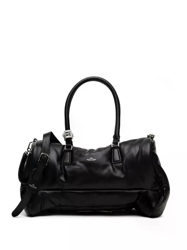 Mihara Yasuhiro Pucker Puffer Duffle Bag - Black