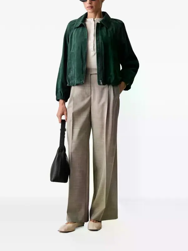 Marc O'polo Ribbed Knit Long Sleeve T-shirt - Neutrals
