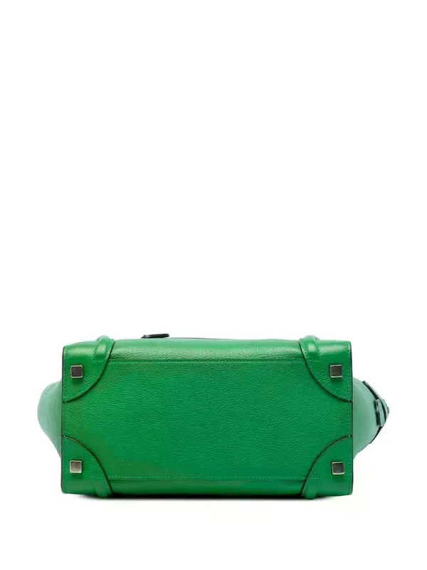 Celine 2015 Micro Drummed Calfskin Luggage Tote Bag