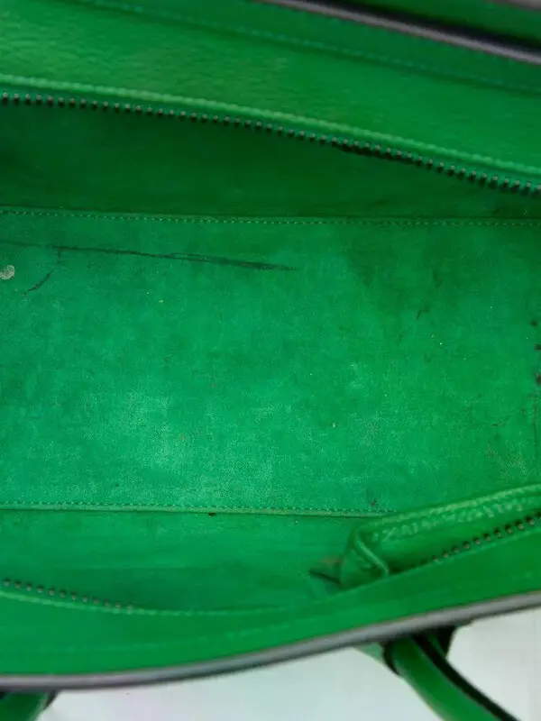 Celine 2015 Micro Drummed Calfskin Luggage Tote Bag