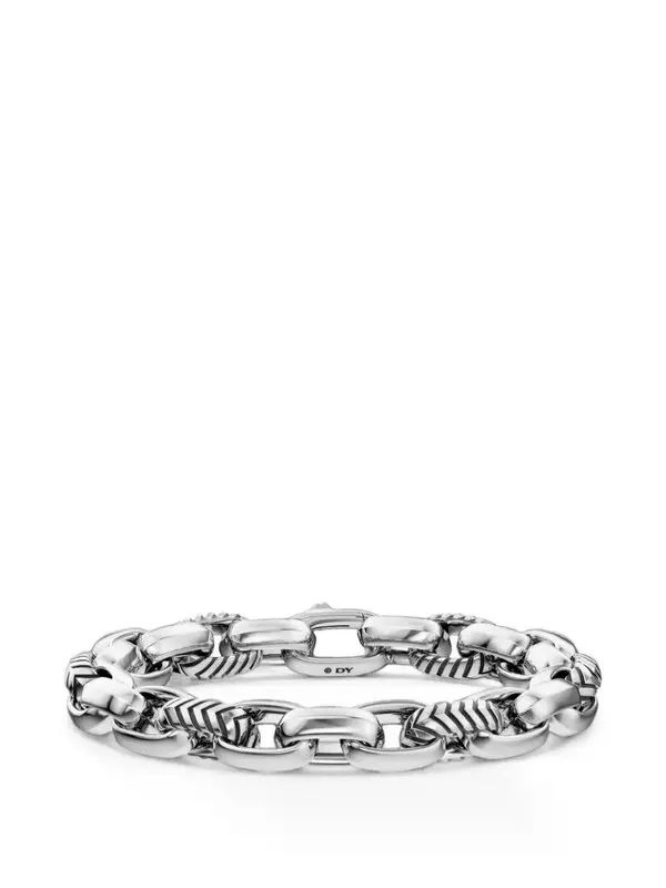 David Yurman Chevron Oval Link Bracelet