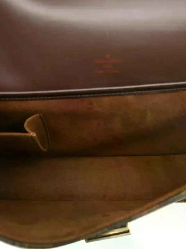 LOUIS VUITTON 2004 Damier Ebene Altona Pm Business Bag