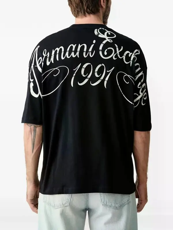 Armani Exchange Logo-print T-shirt