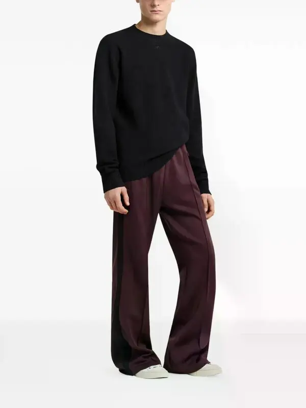 COURREGES Logo-embroidered Side-stripe Track Pants