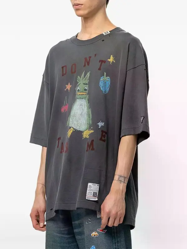 Mihara Yasuhiro Leon Doodle Printed T-shirt