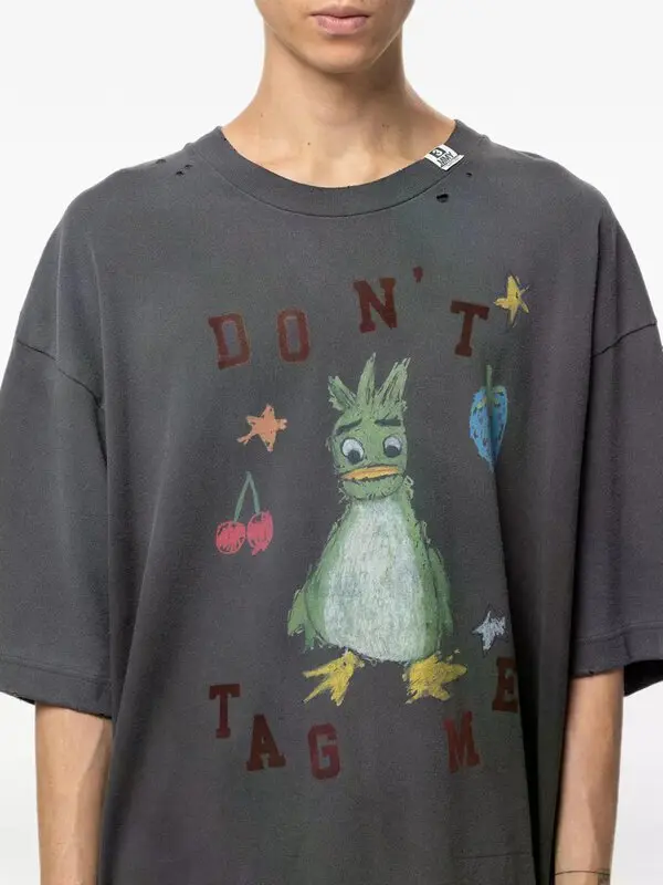 Mihara Yasuhiro Leon Doodle Printed T-shirt