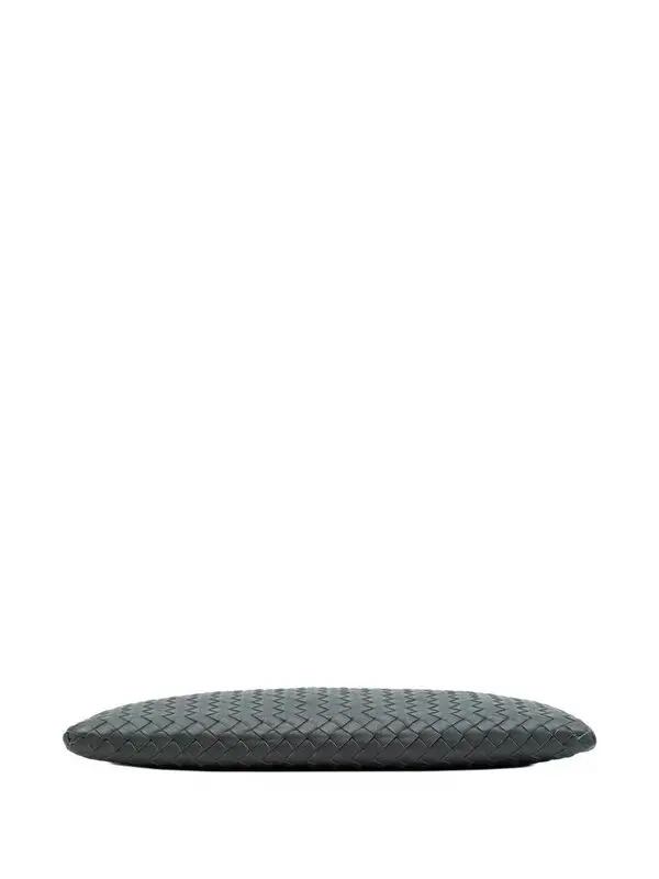Bottega Veneta Woven Nappa Leather Clutch - Grey