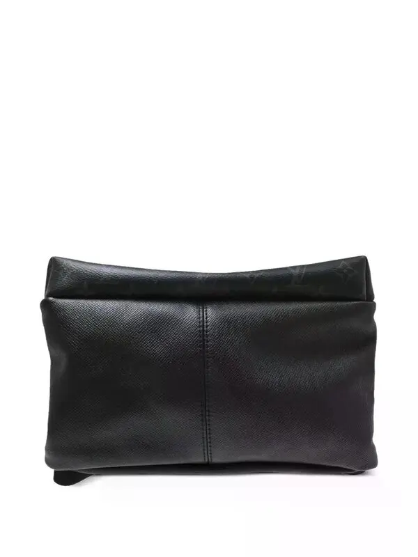 LOUIS VUITTON Taiga Lama Backpack - Black