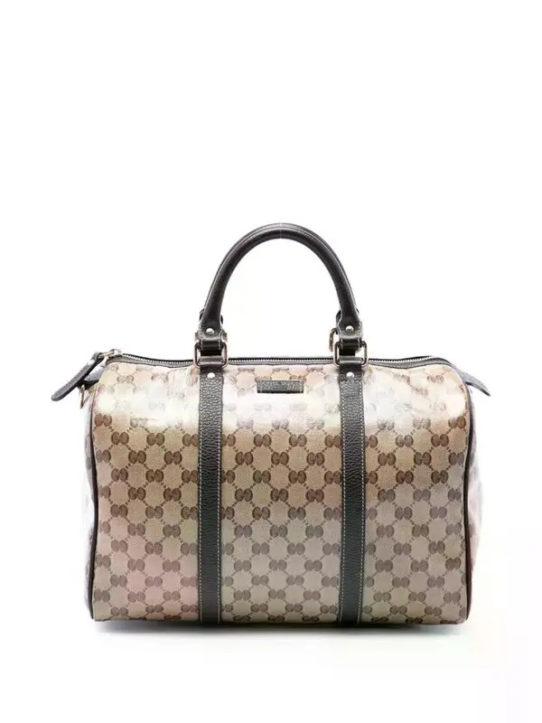 Gucci Gg Crystal Joy Boston Bag - Neutrals