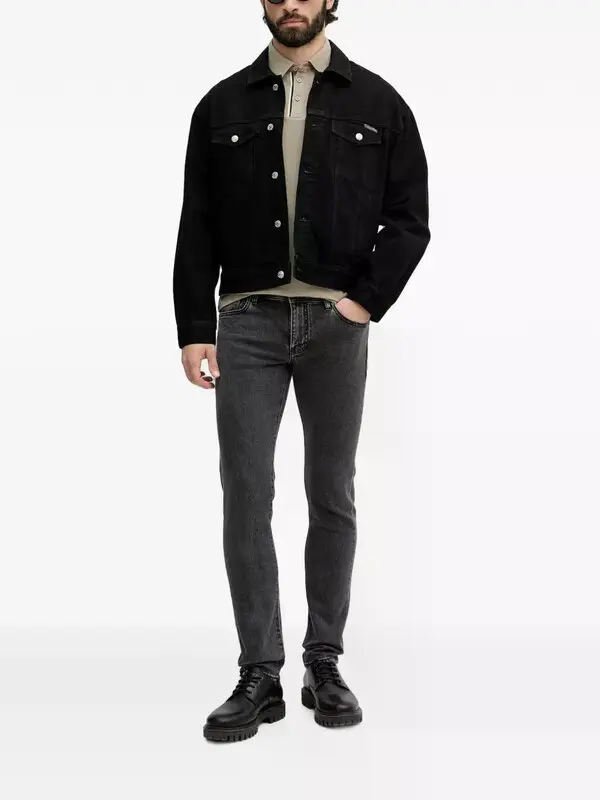 Armani Exchange Slim-fit Faded Jeans