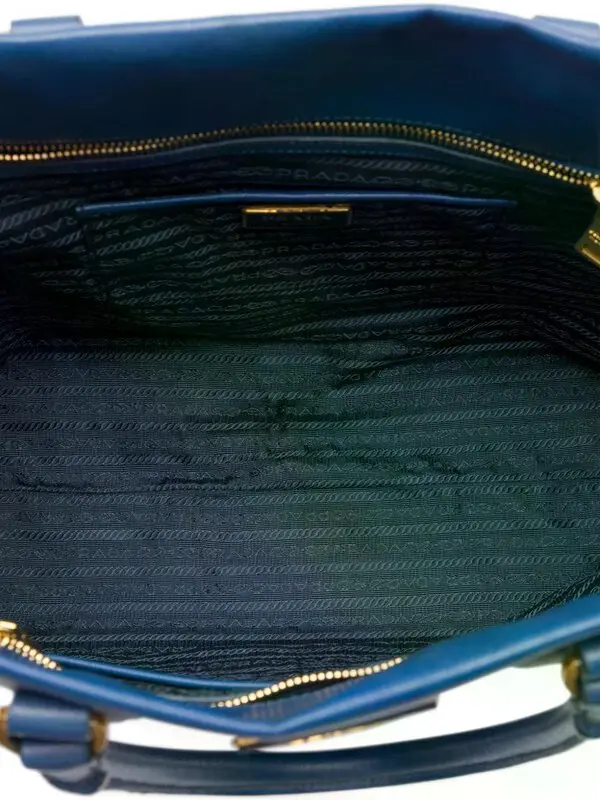 Prada 2010-2026 Saffiano Lux Open Convertible Tote Satchel