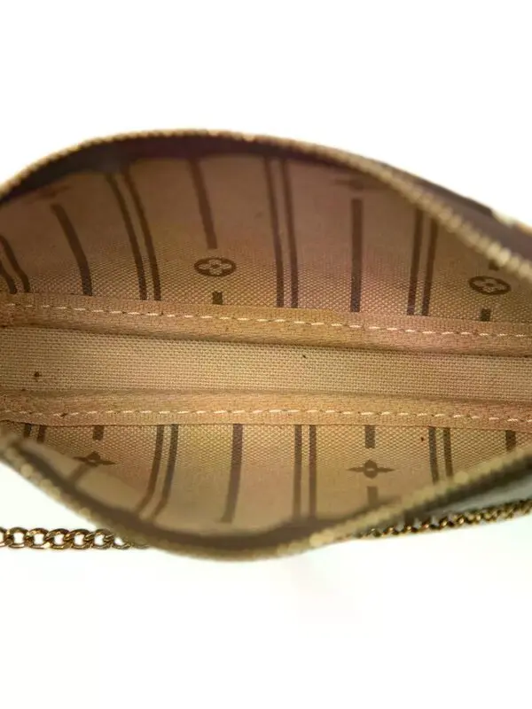 LOUIS VUITTON 2008 Monogram Trunks And Bags Patch Mini Pochette Accessoires Handbag
