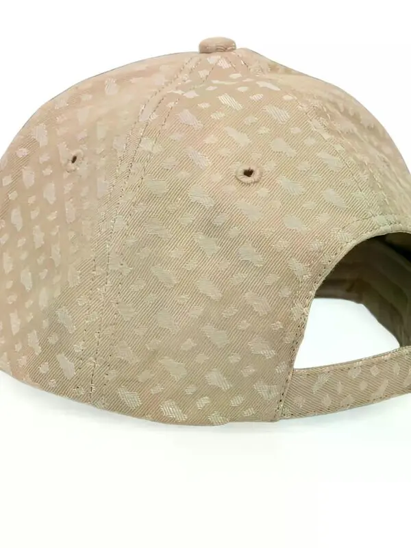 BOSS Monogram Pattern Logo Plaque Baseball Cap