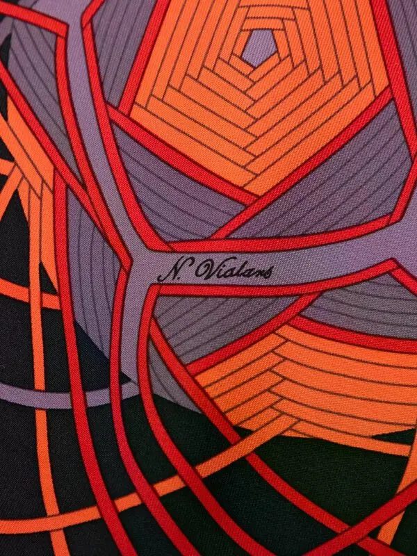 Hermès 2010-2018 L Art Du Temari Silk Scarf 90 Scarves