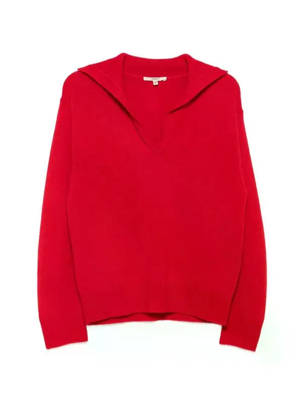 Barena Venezia Spread Collar Sweater - Red