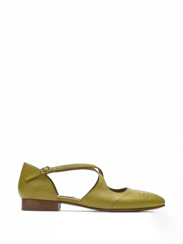 LOTTUSSE Smithson Ballet Flats - Green