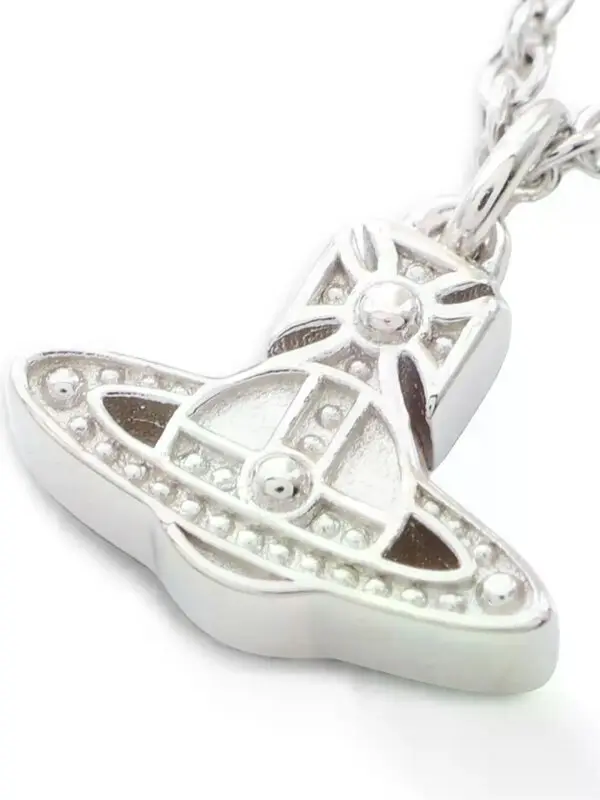 VIVIENNE WESTWOOD Sterling Orb Pendant Necklace - Silver
