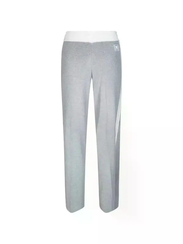 Elisabetta Franchi Knit Trousers With Logo