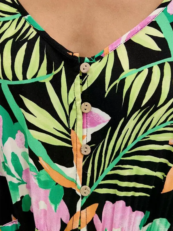 Rip Curl Molokai Floral-print Maxi Dress