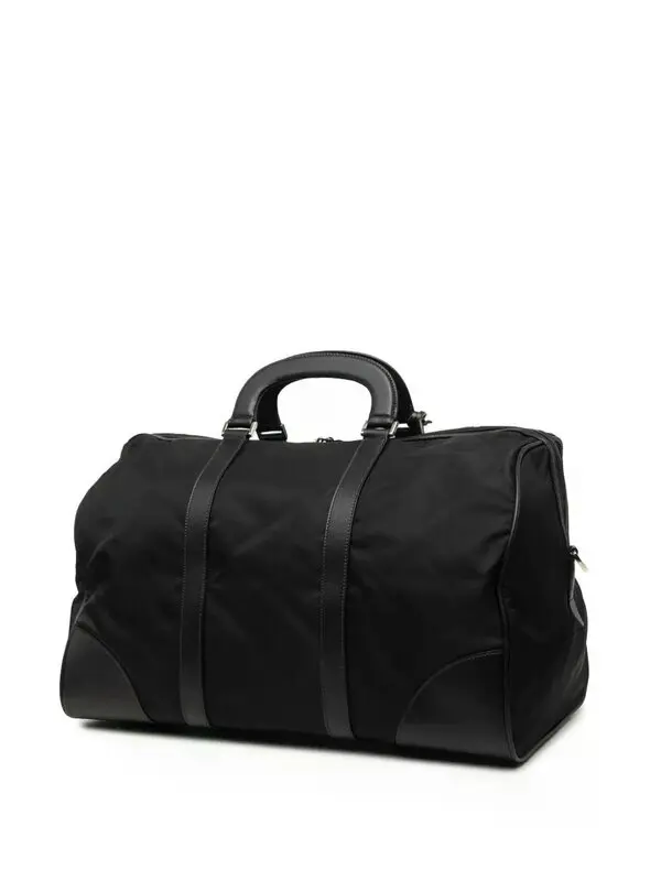 Prada 2013-2026 Saffiano Trimmed Tessuto Travel Bag
