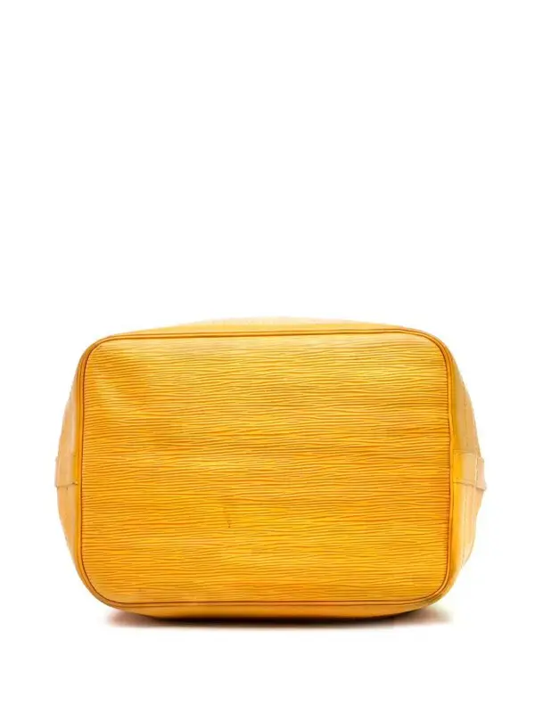 LOUIS VUITTON Epi Noe Gm Bucket Bag - Yellow