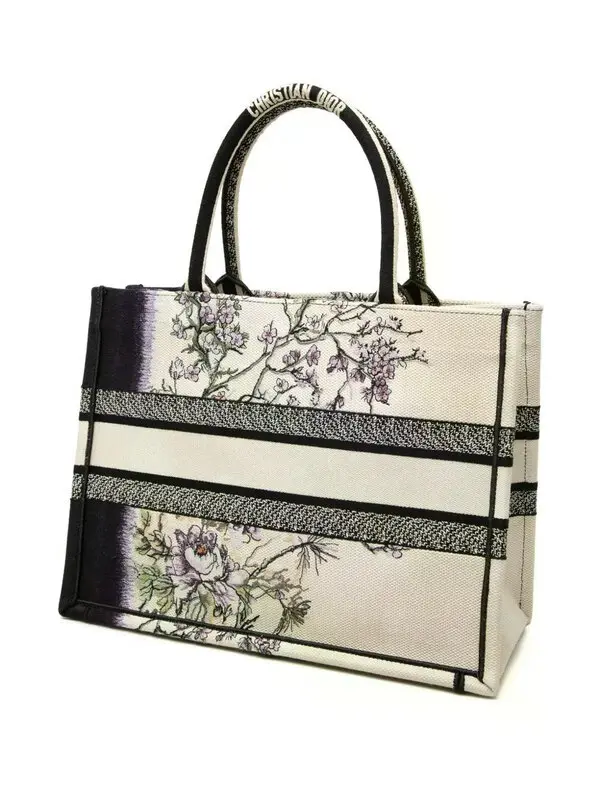 Dior Embroidered Book Tote Bag
